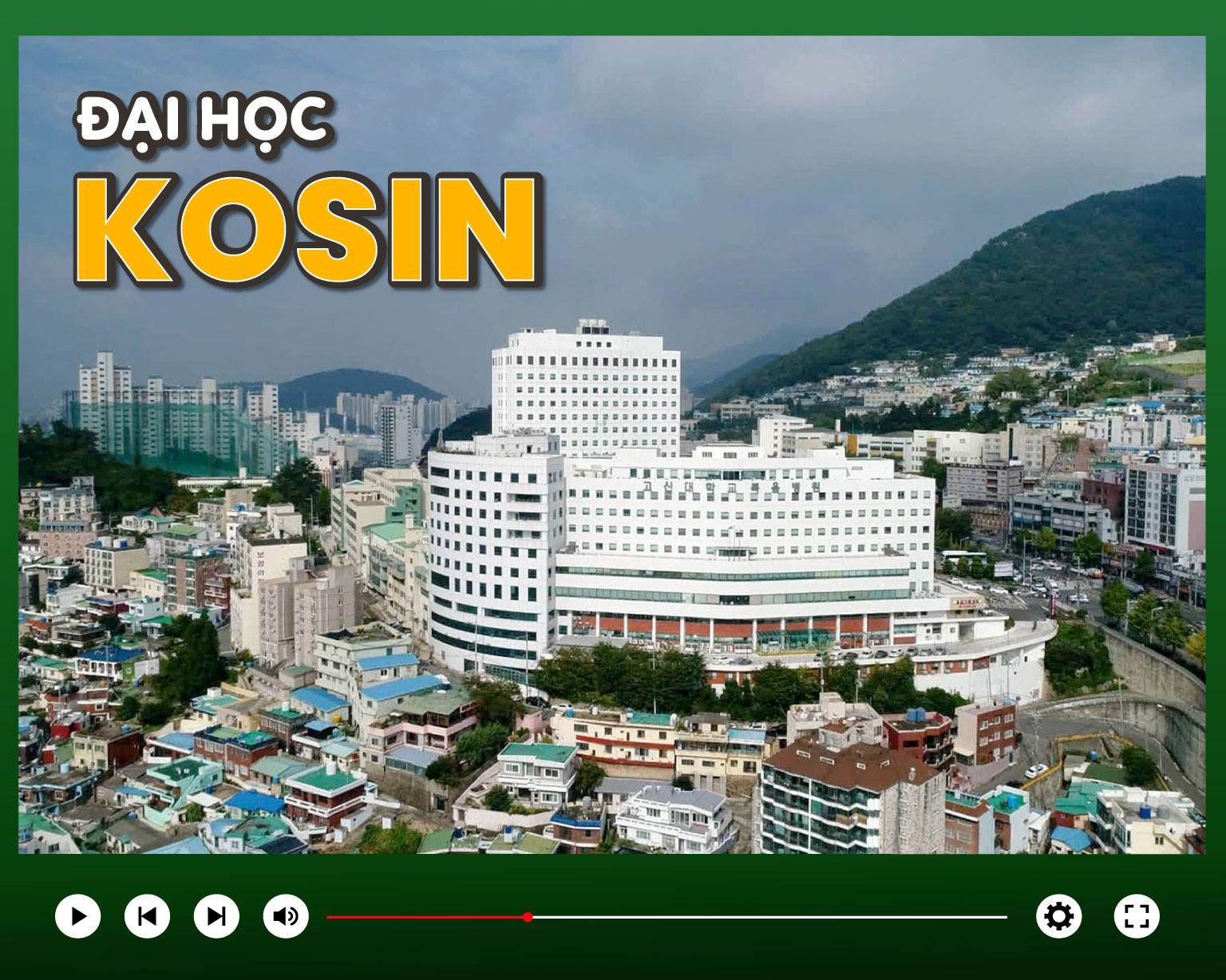 THÔNG TIN MỚI NHẤT VỀ TRƯỜNG ĐẠI HỌC KOSIN